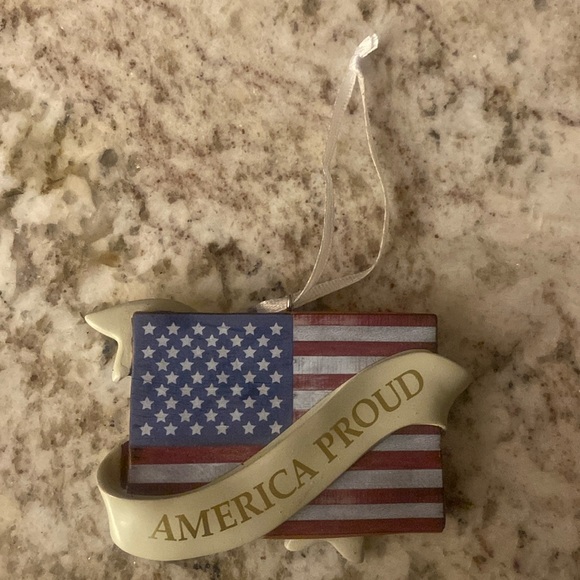 Hallmark | Holiday | Hallmark Patriotic Flag Ornament About 2 X 3 In ...